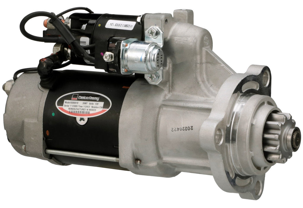 Delco Remy DR 8300019, Starter-39mt Integrated Magnetic Switch Reman ...