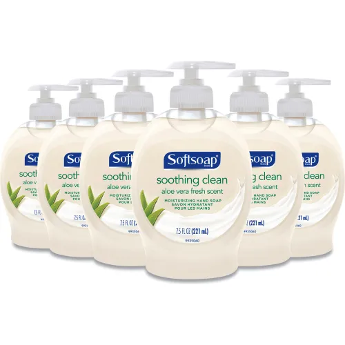 Softsoap® Moisturizing Hand Soap, Aloe, 7.5 oz. Bottle, 6/Case ...