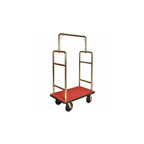 CSL HD Square Bellman Cart Titanium, Red Carpet, Black Bumper ...
