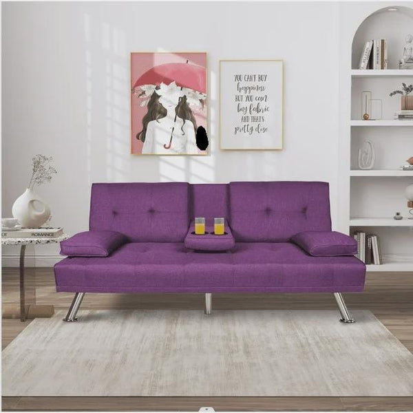 65.7 inch Futon Sleeper Sofa Bed – ADVANCED SOLUTIONS DISPLAY