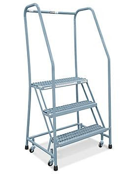 3 Step Grip Step Ladder - Assembled with 10" Top Step – ADVANCED ...