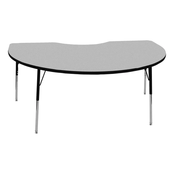 72" x 48" Adjustable Height Kidney Activity Table – ADVANCED SOLUTIONS ...