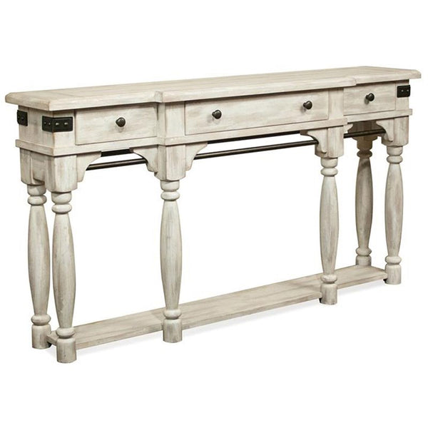 3 Drawer Server in Farmhouse White – ADVANCED SOLUTIONS DISPLAY