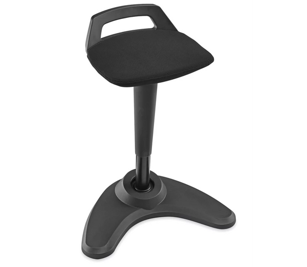 Office Sit/Stand Stool - Black – ADVANCED SOLUTIONS DISPLAY